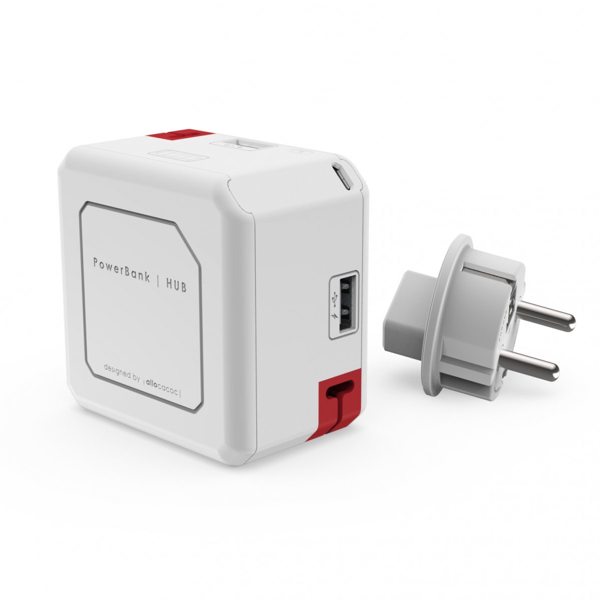 PowerCube USB HUB Portable - PowerCube - Roliba A/S